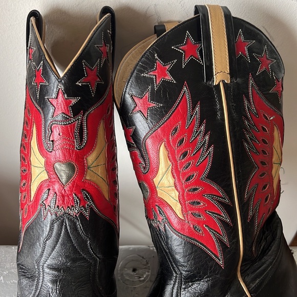 Larry Mahan | Shoes | Vintage Cowboy Cowgirl Western Larry Mahan Boots ...